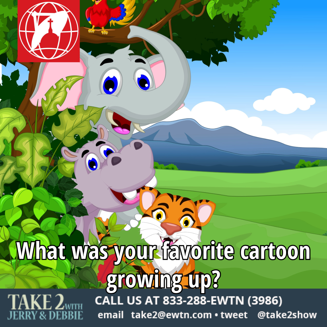 What was your favorite cartoon growing up? | Take 2 with Jerry & Debbie