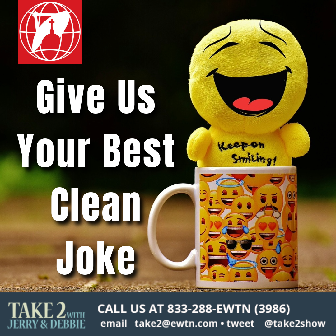 Give Us Your Best Clean Joke | Take 2 with Jerry & Debbie