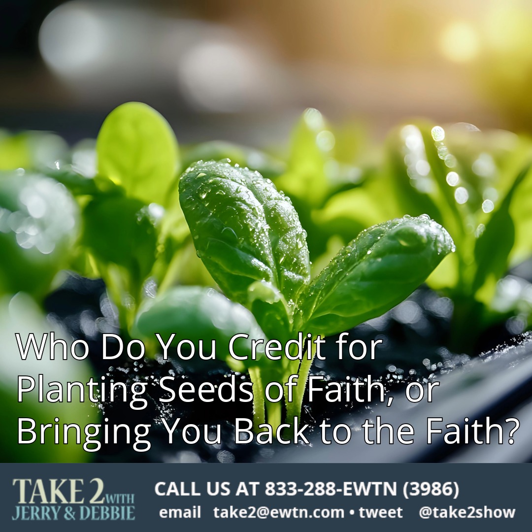 Who Do You Credit for Planting Seeds of Faith, or Bringing You Back to ...